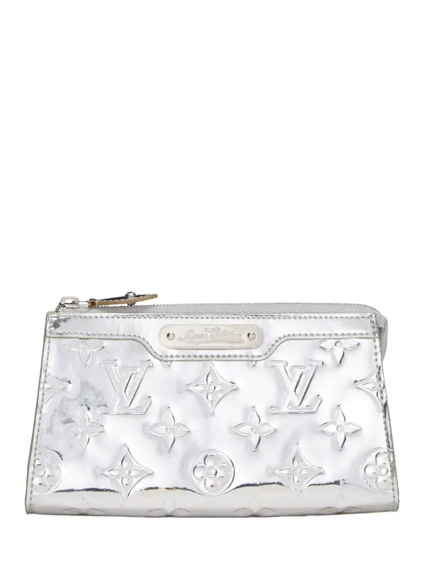 LOUIS VUITTON Monogram Miroir Trousse Cosmetic - Silver