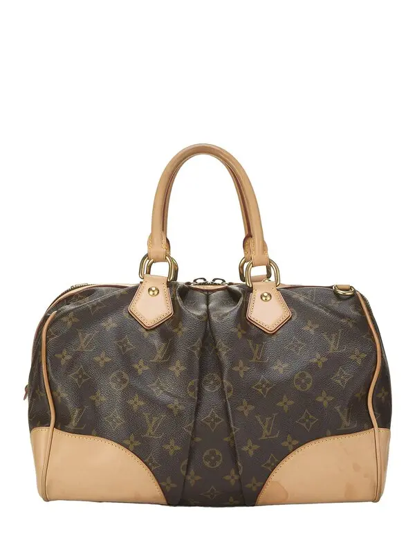 LOUIS VUITTON Monogram Canvas Stephen Bag - Brown