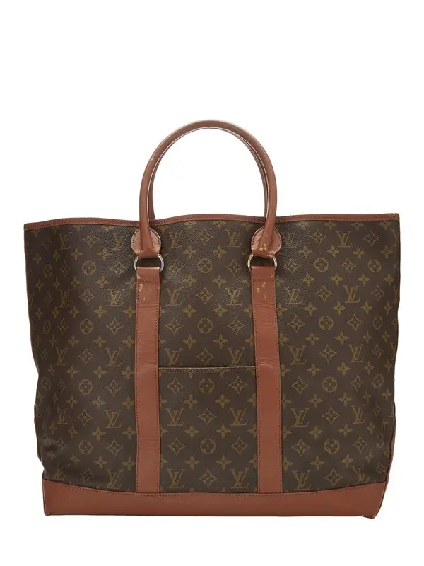 LOUIS VUITTON Monogram Canvas Sac Weekend - Brown