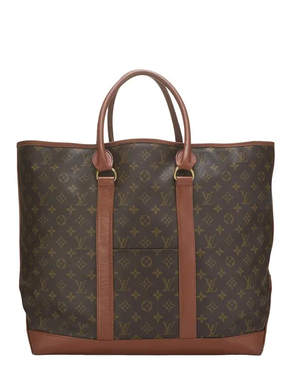LOUIS VUITTON Monogram Canvas Sac Weekend - Brown