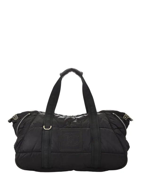 Chanel Sportline Boston Duffle - Black