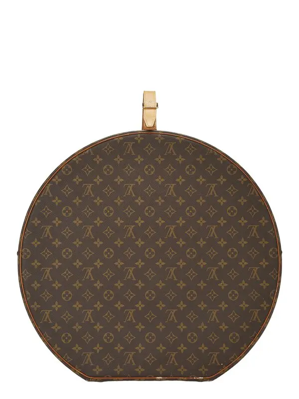 LOUIS VUITTON Monogram Canvas Boite Chapeaux 50 - Brown