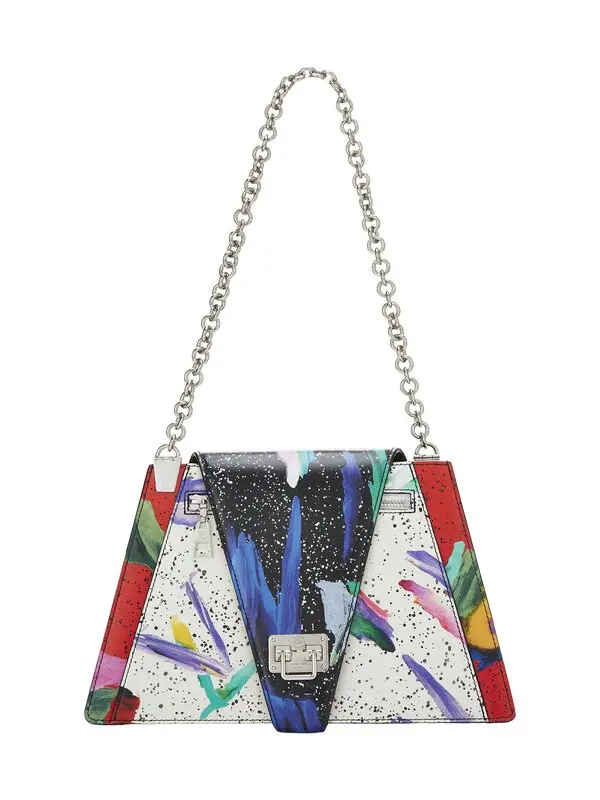 LOUIS VUITTON Calfskin Leather Trapeze Bag - Multi