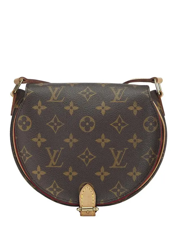 LOUIS VUITTON Monogram Canvas Tambourine - Brown