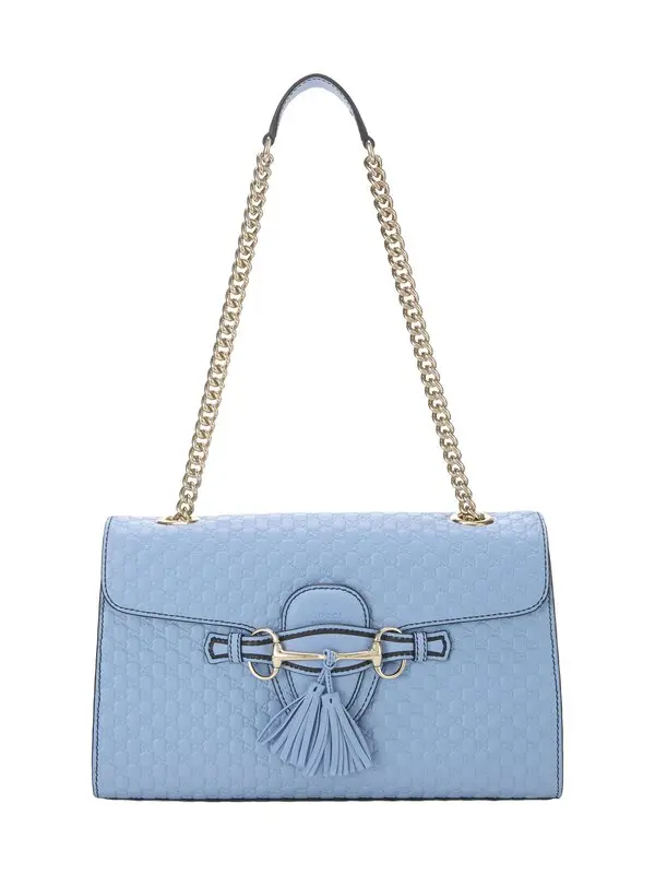 Gucci Emily Chain Shoulder Bag - Blue
