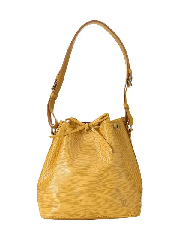 LOUIS VUITTON Epi Noé Bucket Bag - Yellow