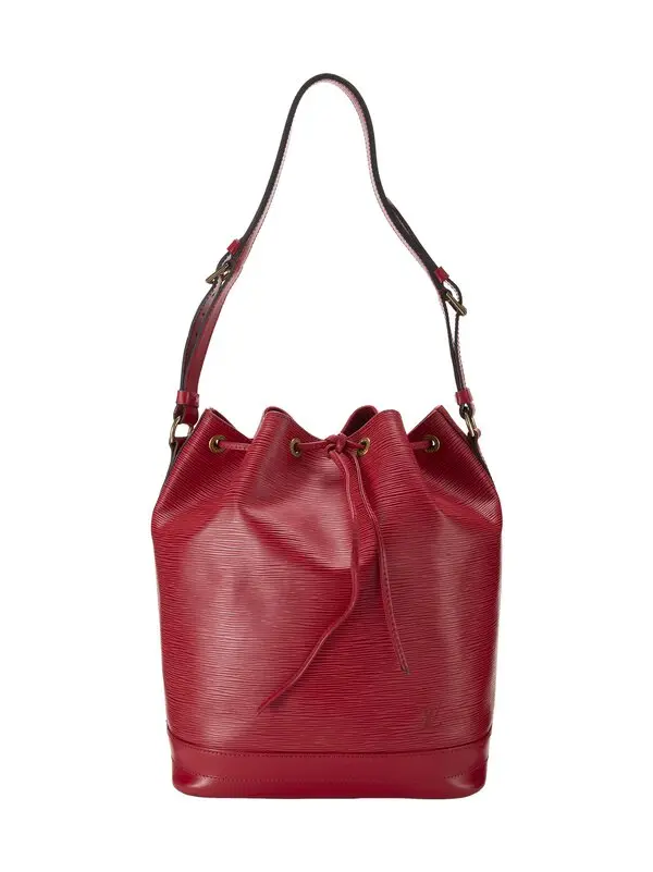 LOUIS VUITTON Epi Noé Bucket Bag - Red