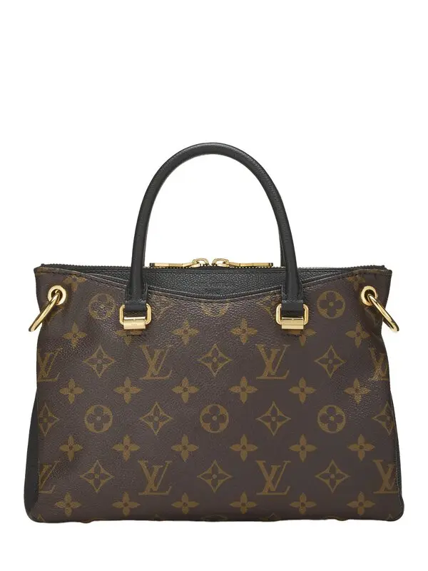 LOUIS VUITTON Monogram Canvas Pallas Nm - Black