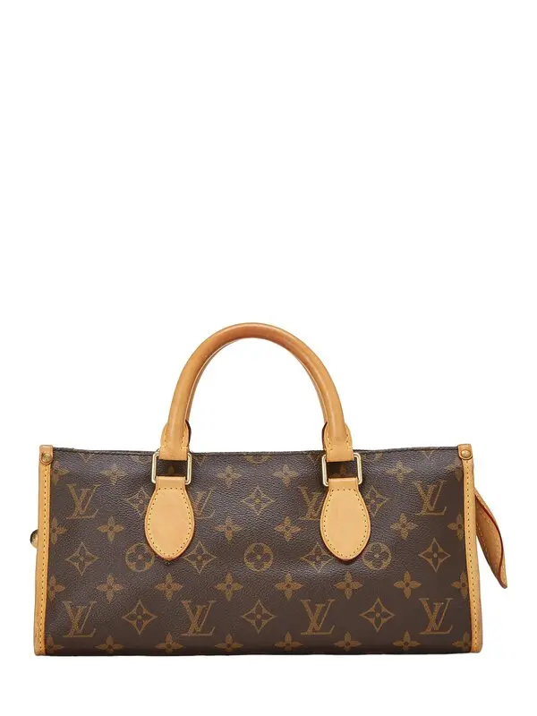 LOUIS VUITTON Monogram Popincourt Top Handle Bag - Brown