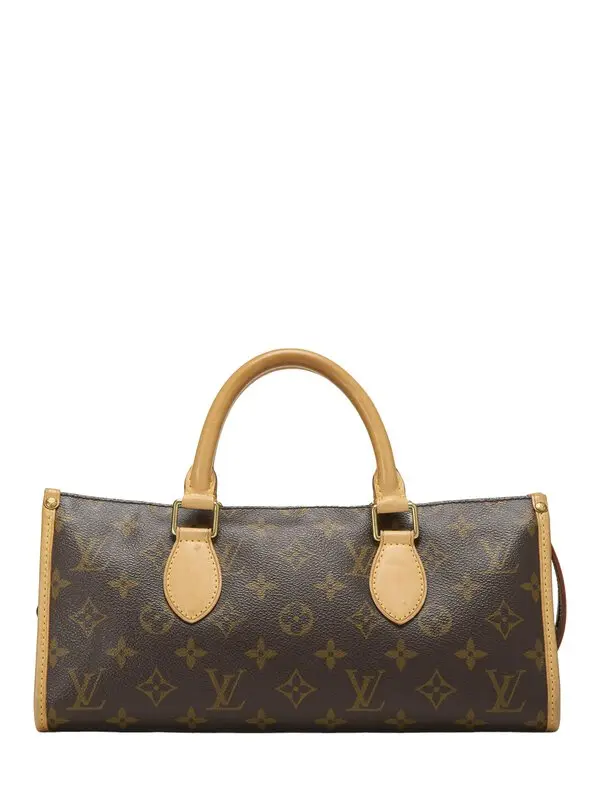 LOUIS VUITTON Monogram Popincourt Top Handle Bag - Brown