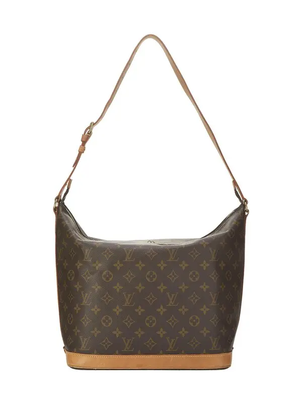 LOUIS VUITTON Amfar Monogram Canvas Shoulder Bag - Brown