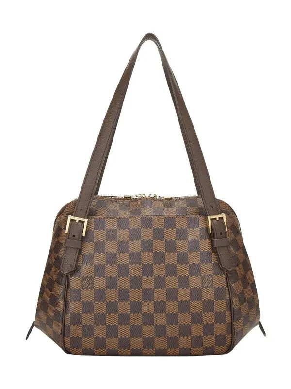 LOUIS VUITTON Damier Ebene Belem - Brown