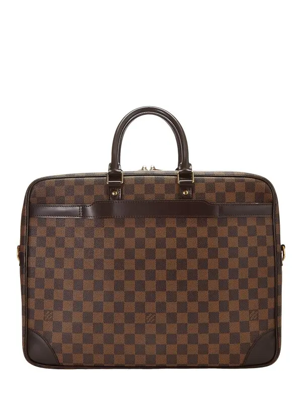 LOUIS VUITTON Damier Ebene Porte-documents Voyage - Brown