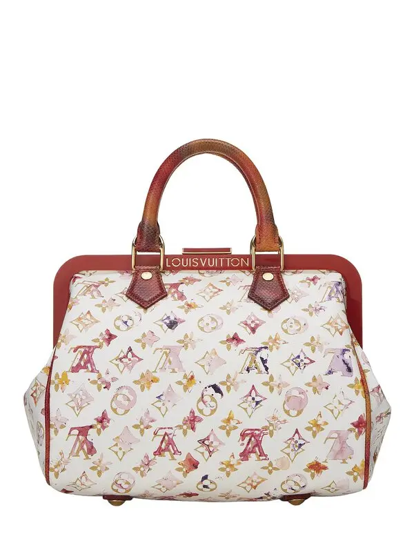 LOUIS VUITTON Richard Prince Monogram Watercolor Frame Speedy - Multi