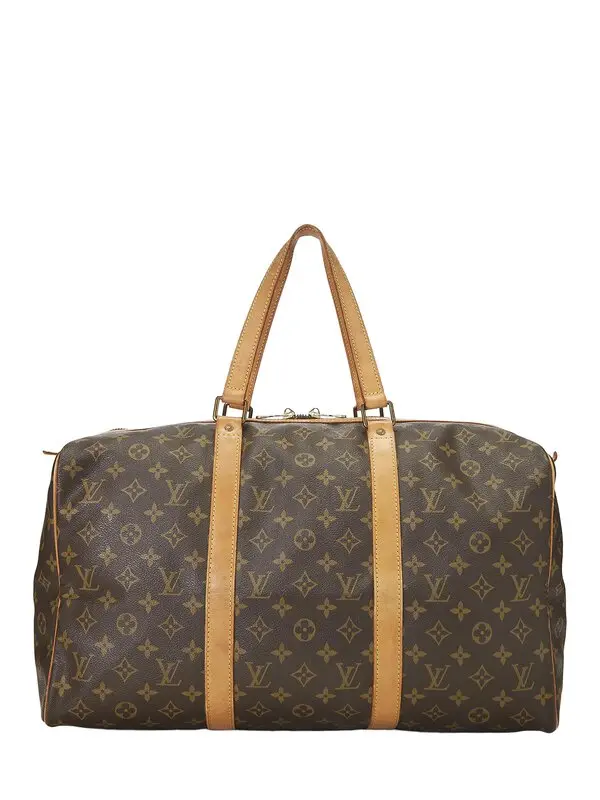 LOUIS VUITTON Monogram Canvas Sac Souple 45 - Brown