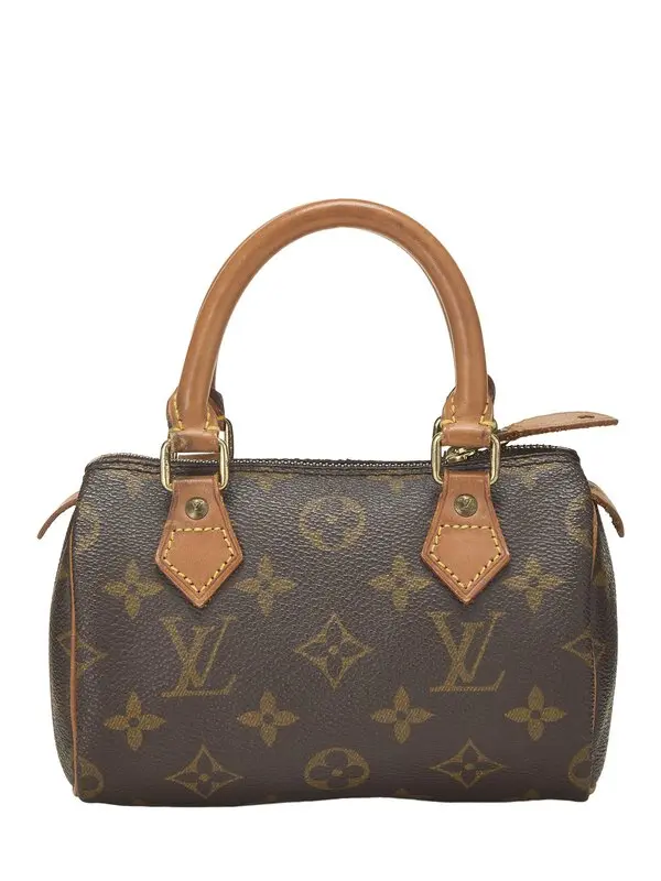 LOUIS VUITTON Monogram Hl Speedy Mini - Brown