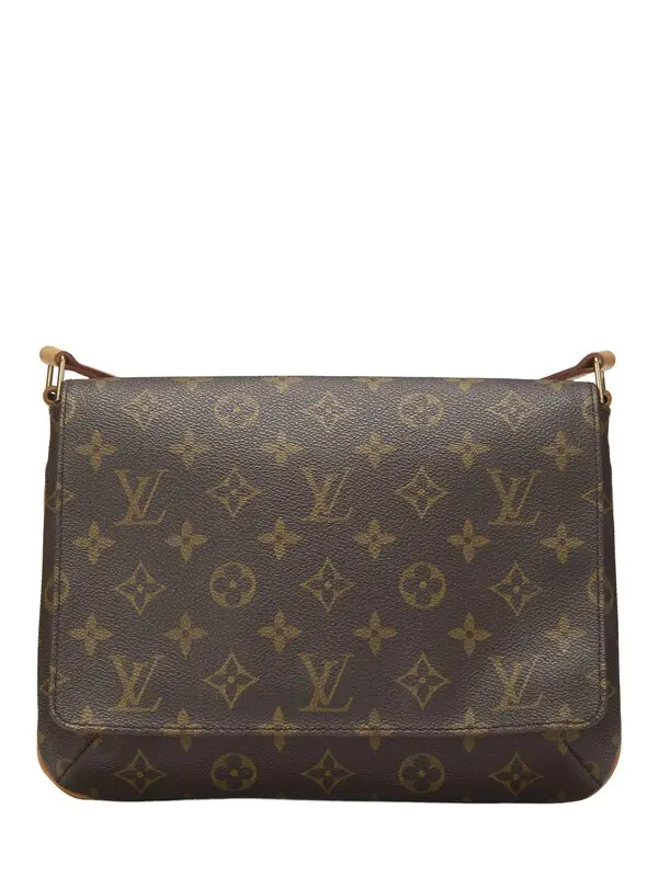 LOUIS VUITTON Monogram Canvas Musette Tango - Brown