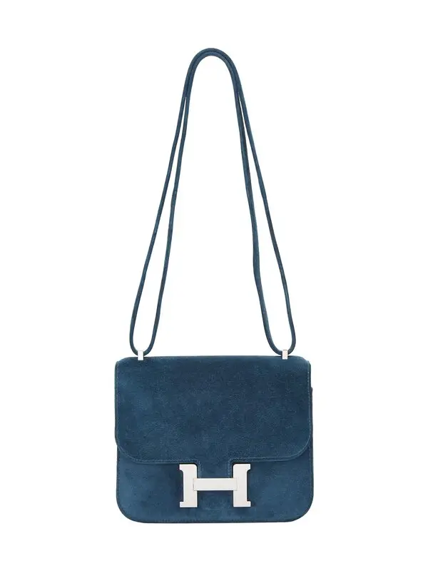 Hermès Doblis Constance 18cm - Blue