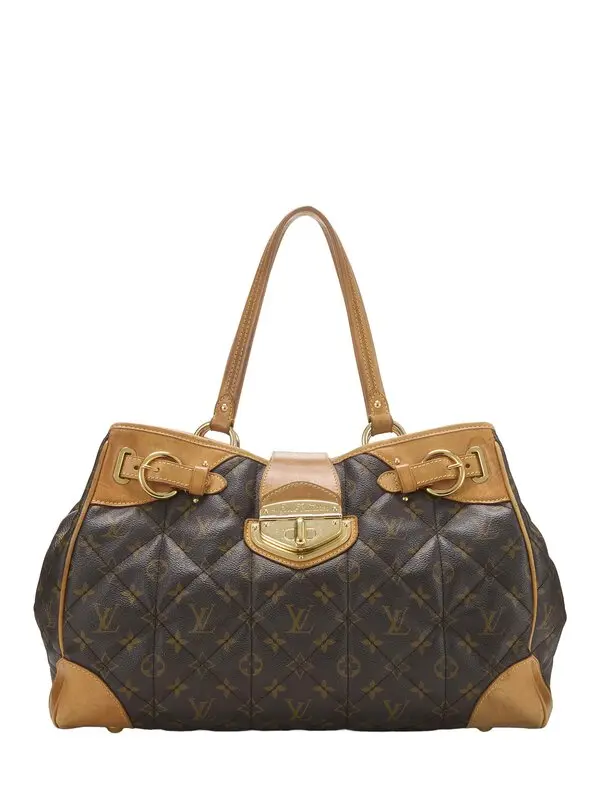 LOUIS VUITTON Monogram Canvas Etoile Shopper - Brown
