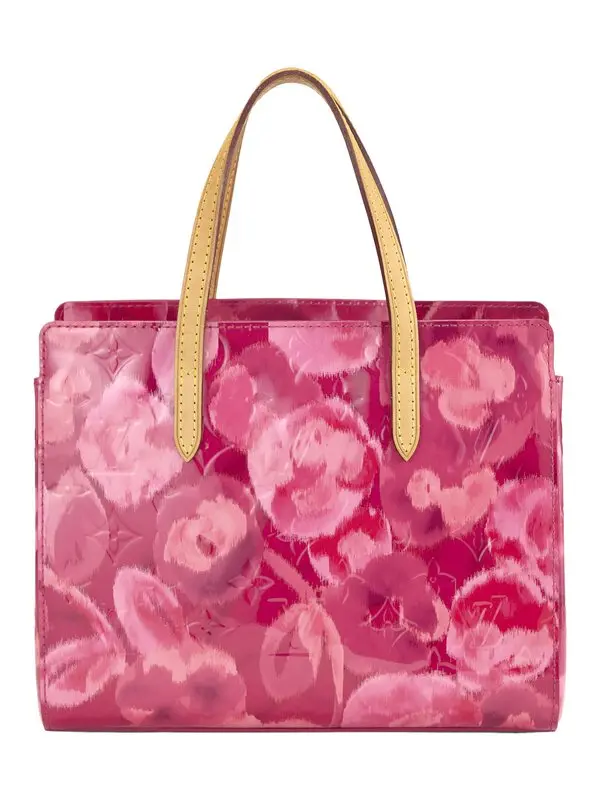 LOUIS VUITTON Monogram Vernis Ikat Flower Catalina - Pink