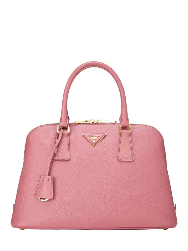 Prada Saffiano Promenade Top-handle Bag - Pink