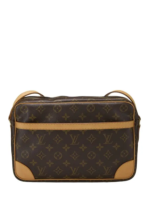 LOUIS VUITTON Monogram Canvas Trocadero 30 - Brown