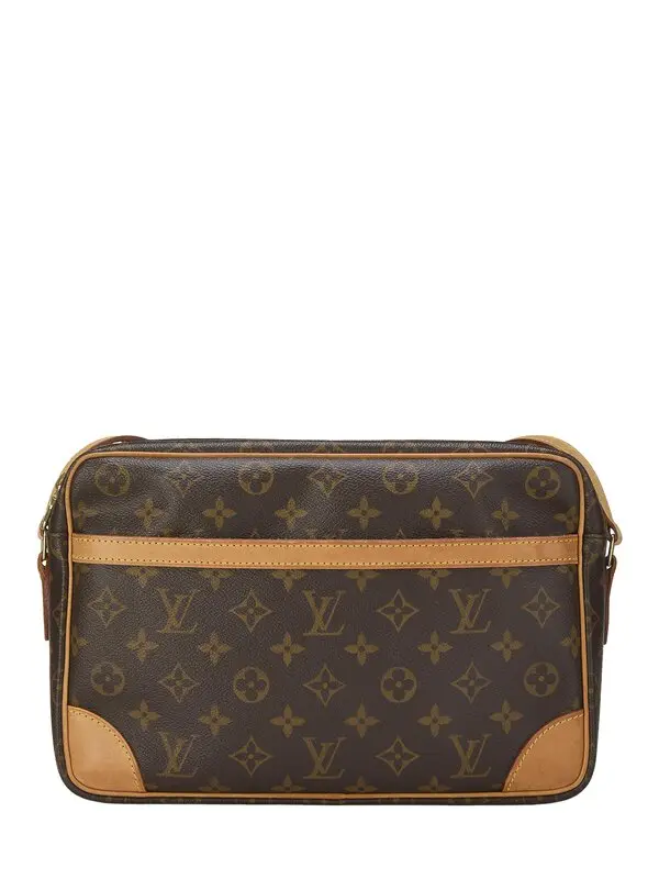 LOUIS VUITTON Monogram Canvas Trocadero 30 - Brown