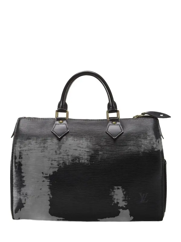 LOUIS VUITTON Epi Speedy 30 - Black