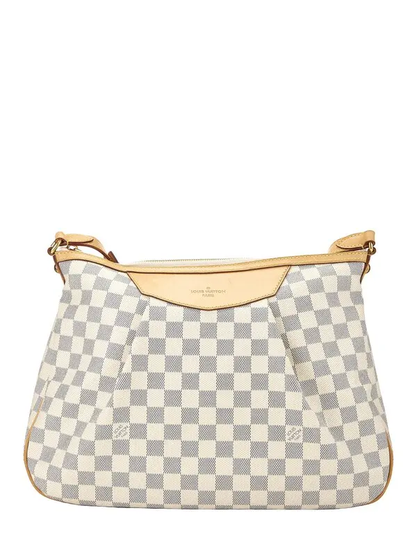 LOUIS VUITTON Damier Azur Siracusa - White