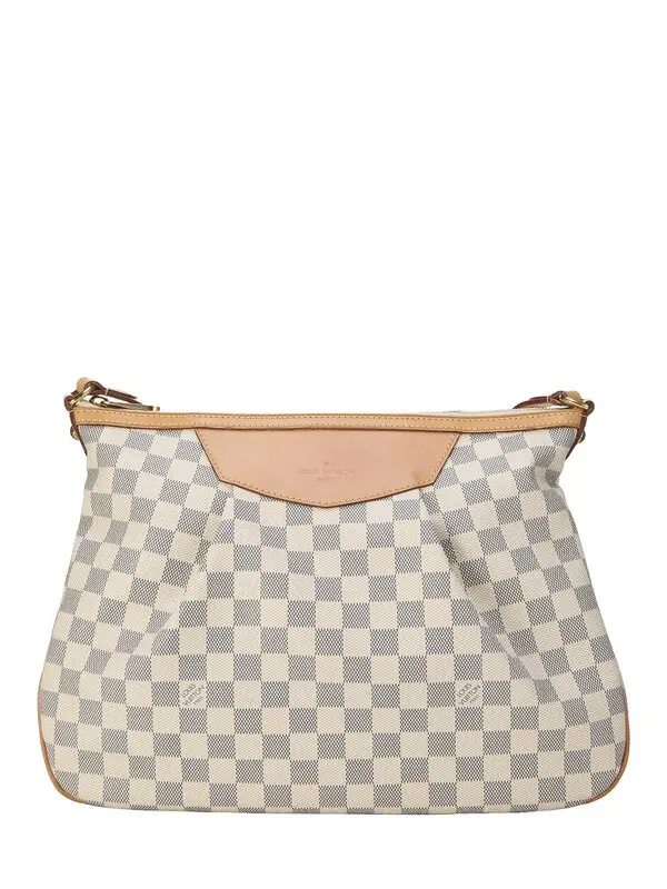 LOUIS VUITTON Damier Azur Siracusa - White