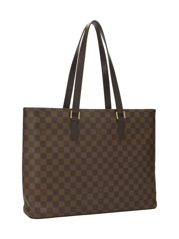 LOUIS VUITTON Damier Ebene Luco Tote - Brown