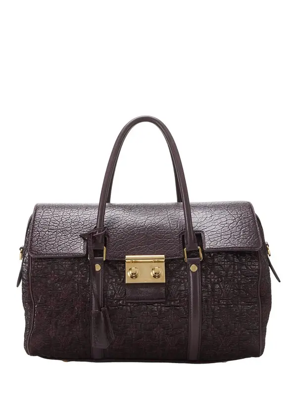 LOUIS VUITTON Monogram Volupte Psyche Top Handle Bag - Purple