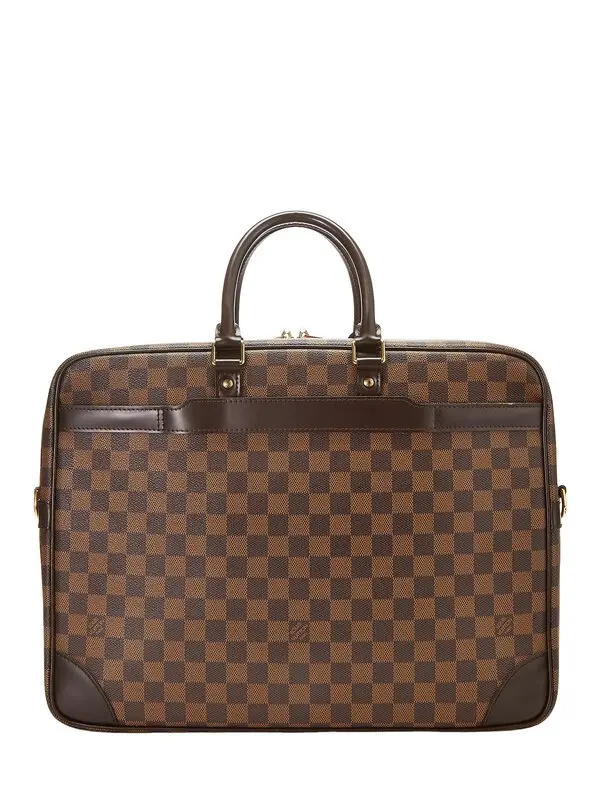 LOUIS VUITTON Damier Ebene Porte Documents-voyage - Brown