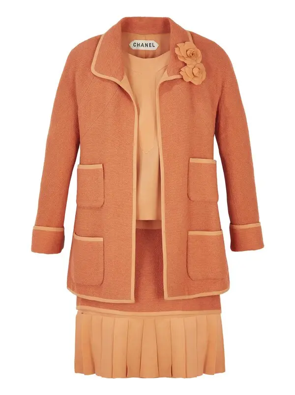 Chanel 5-piece Couture Set - Peach