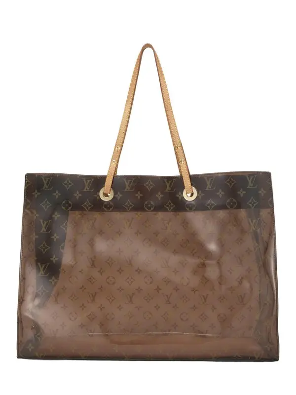 LOUIS VUITTON Monogram Ambre Cabas - Brown