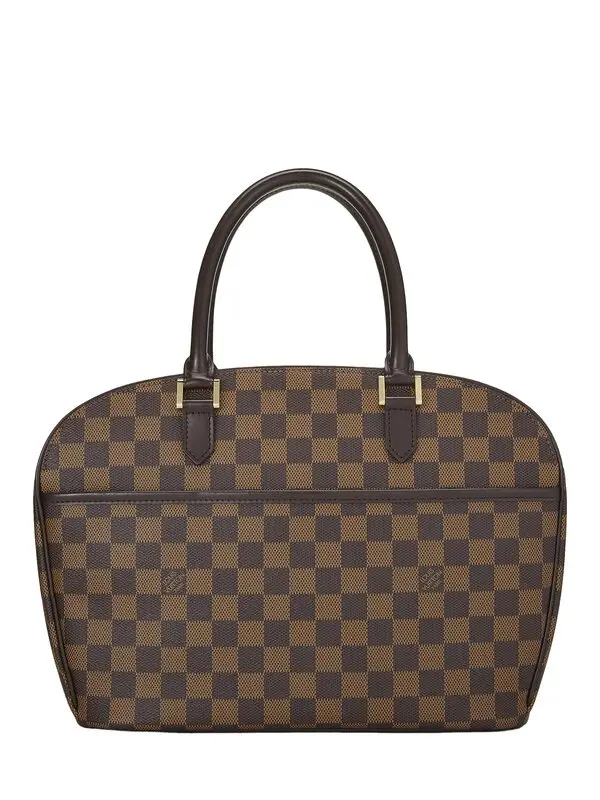 LOUIS VUITTON Damier Ebene Sarria Horizontal - Brown