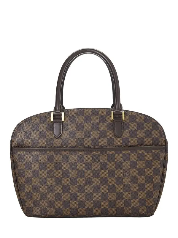 LOUIS VUITTON Damier Ebene Sarria Horizontal - Brown