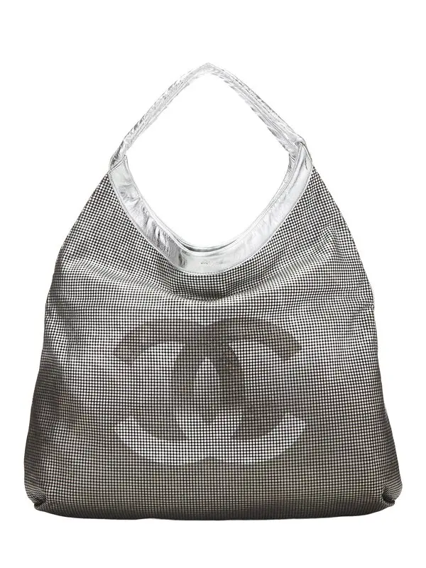 Chanel Hollywood 'cc' Hobo Bag - Silver