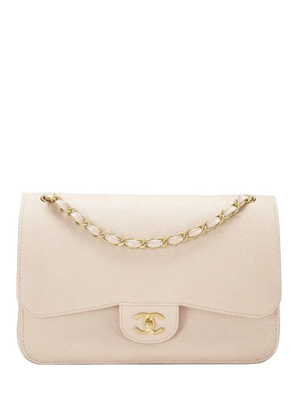 Chanel Caviar Pure Double Flap - Pink