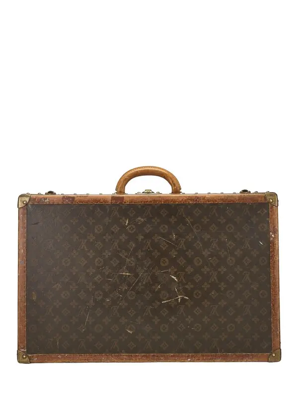 LOUIS VUITTON Monogram Canvas Trunk - Brown