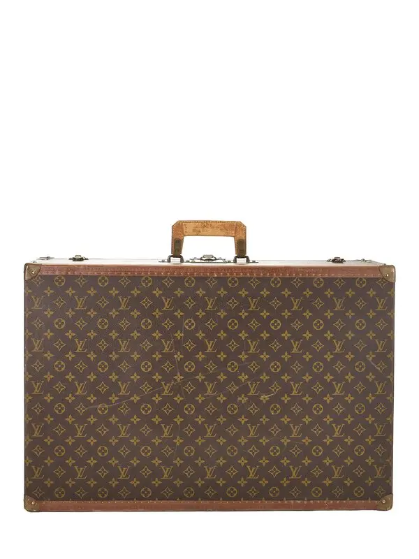 LOUIS VUITTON Monogram Canvas Trunk - Brown