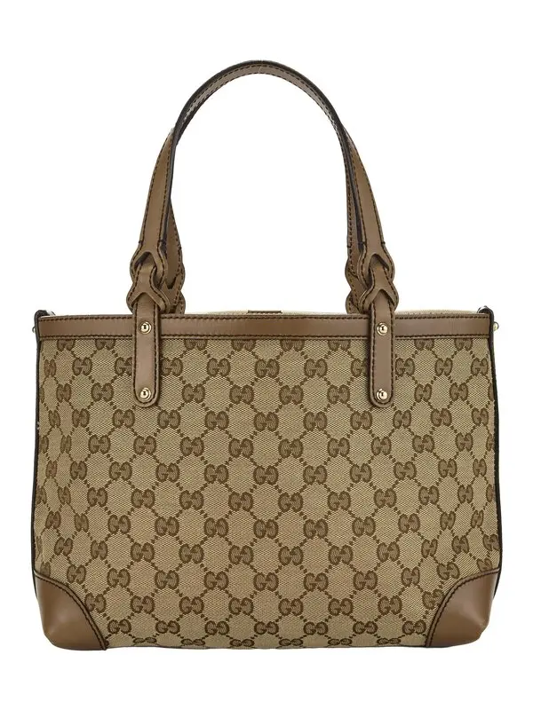 Gucci Original Gg Craft Tote - Brown
