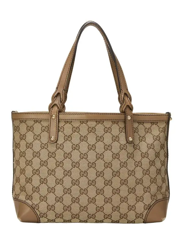 Gucci Original Gg Craft Tote - Brown