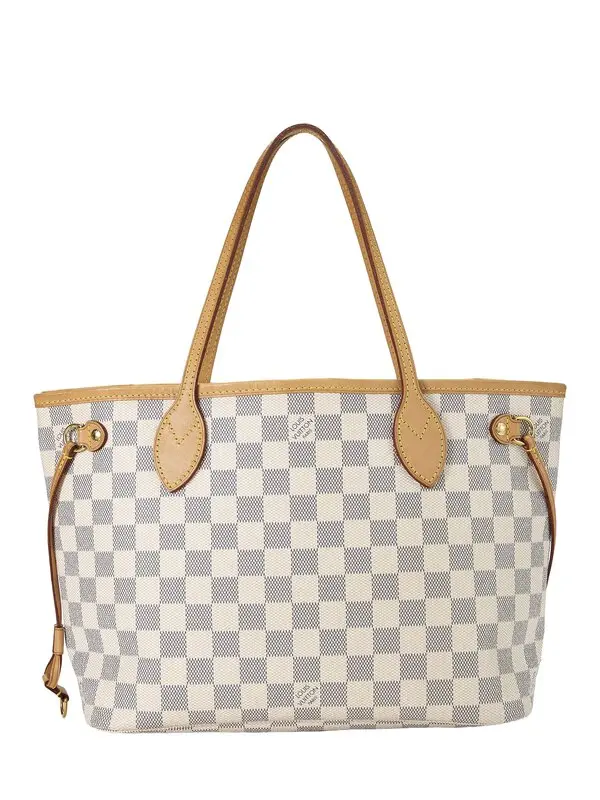 LOUIS VUITTON Damier Azur Nm - White