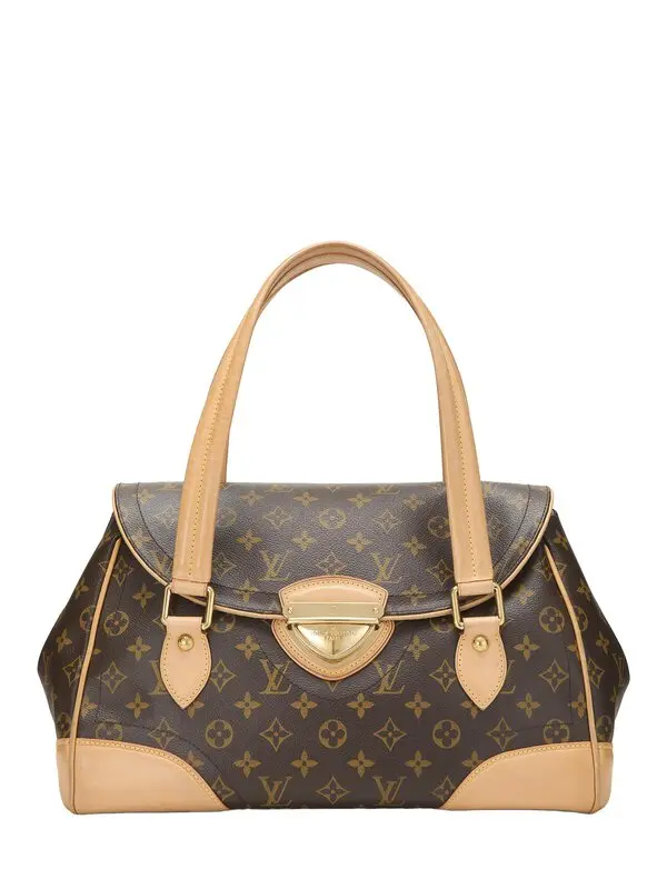 LOUIS VUITTON Monogram Canvas Beverly - Brown