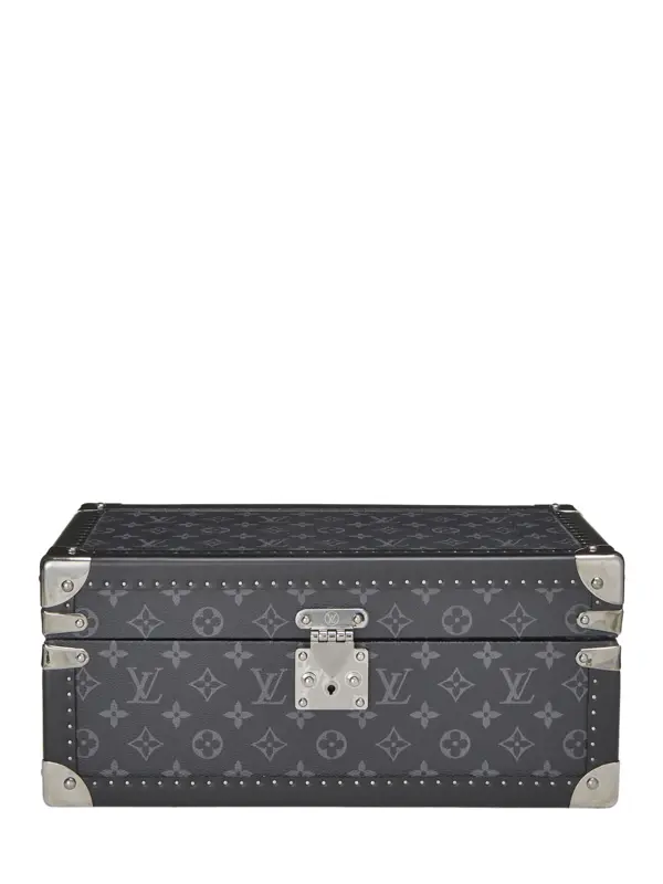 LOUIS VUITTON Monogram Eclipse Accessories Box - Black
