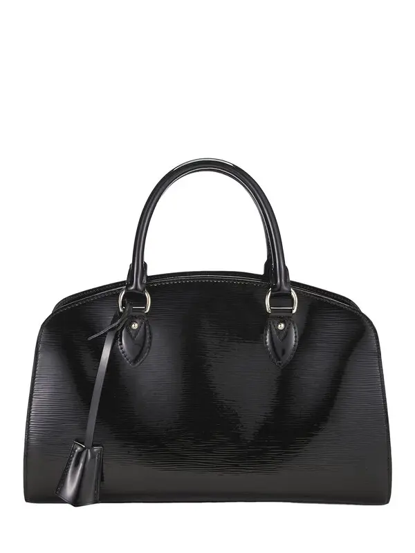 LOUIS VUITTON Electric Epi Pont-neuf Handbag - Black