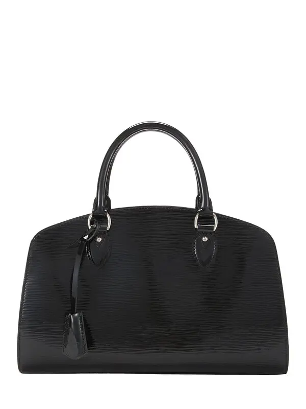 LOUIS VUITTON Electric Epi Pont-neuf Handbag - Black