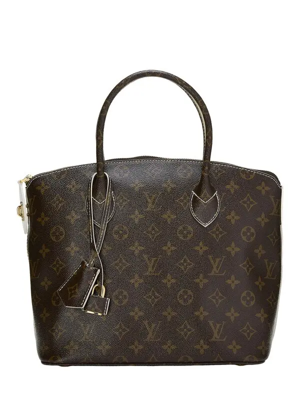 LOUIS VUITTON Monogram Canvas Fetish Lockit - Brown