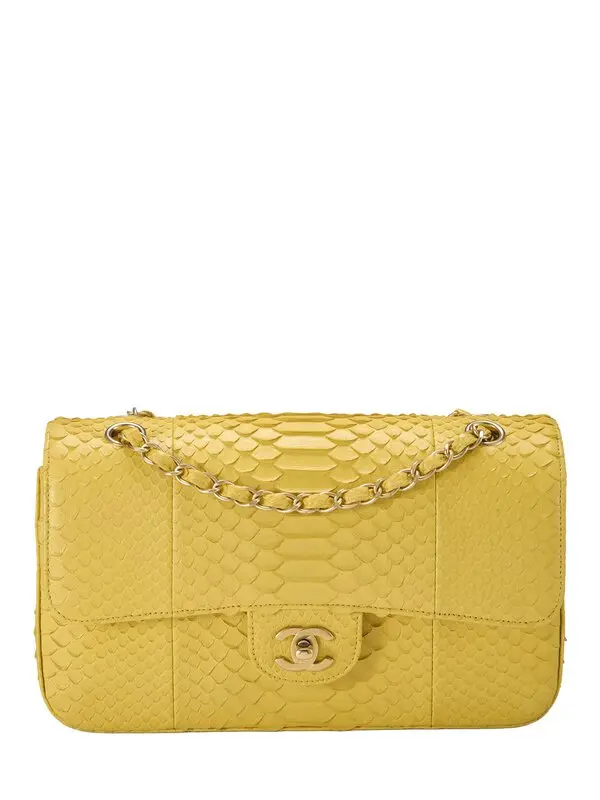 Chanel Classic Double Flap Medium - Yellow